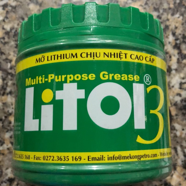 Mỡ Lithium Chịu Nhiệt Cao Cấp Litol | Shopee Việt Nam