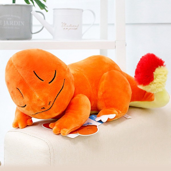 Gấu bông pokemon Charmander khủng long lửa say ngủ (30cm) hàng chính ...