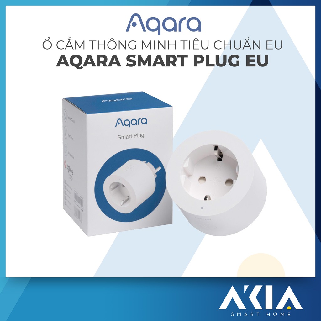 Ổ cắm thông minh tiêu chuẩn EU Aqara Smart Plug SP-EUC01 - Cần Aqara Hub để kết nối - Hàng Chính ...