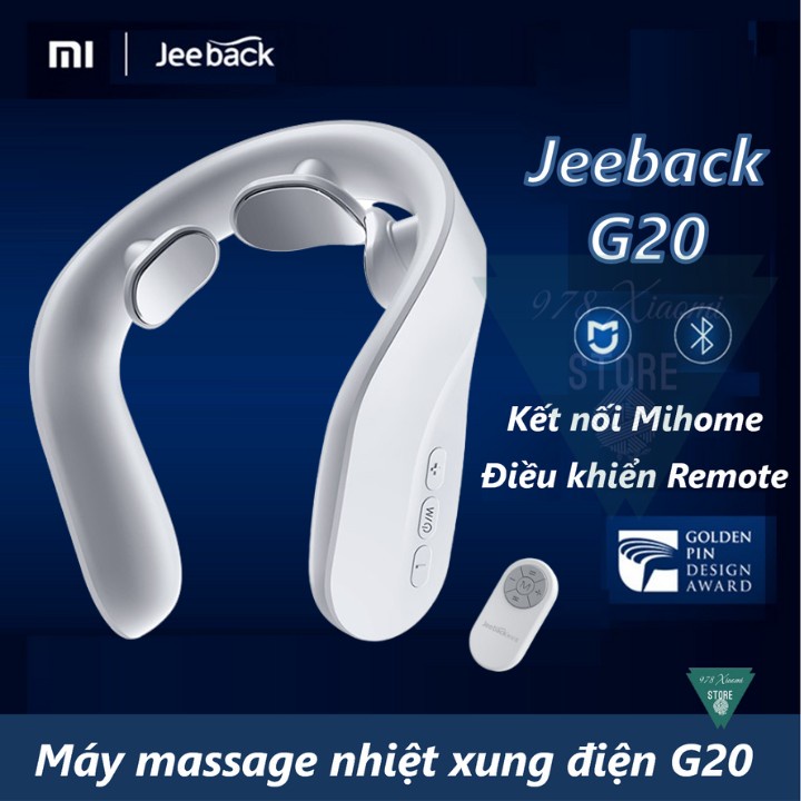 Máy massage cổ Xiaomi Jeeback G20 - Máy massage cổ xung điện Xiaomi ...