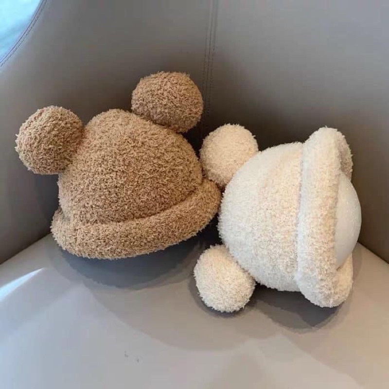 ( Hàng Sẵn) mũ lông cừu tai mickey dáng đứng cute cực ấm cho bé hàng ...