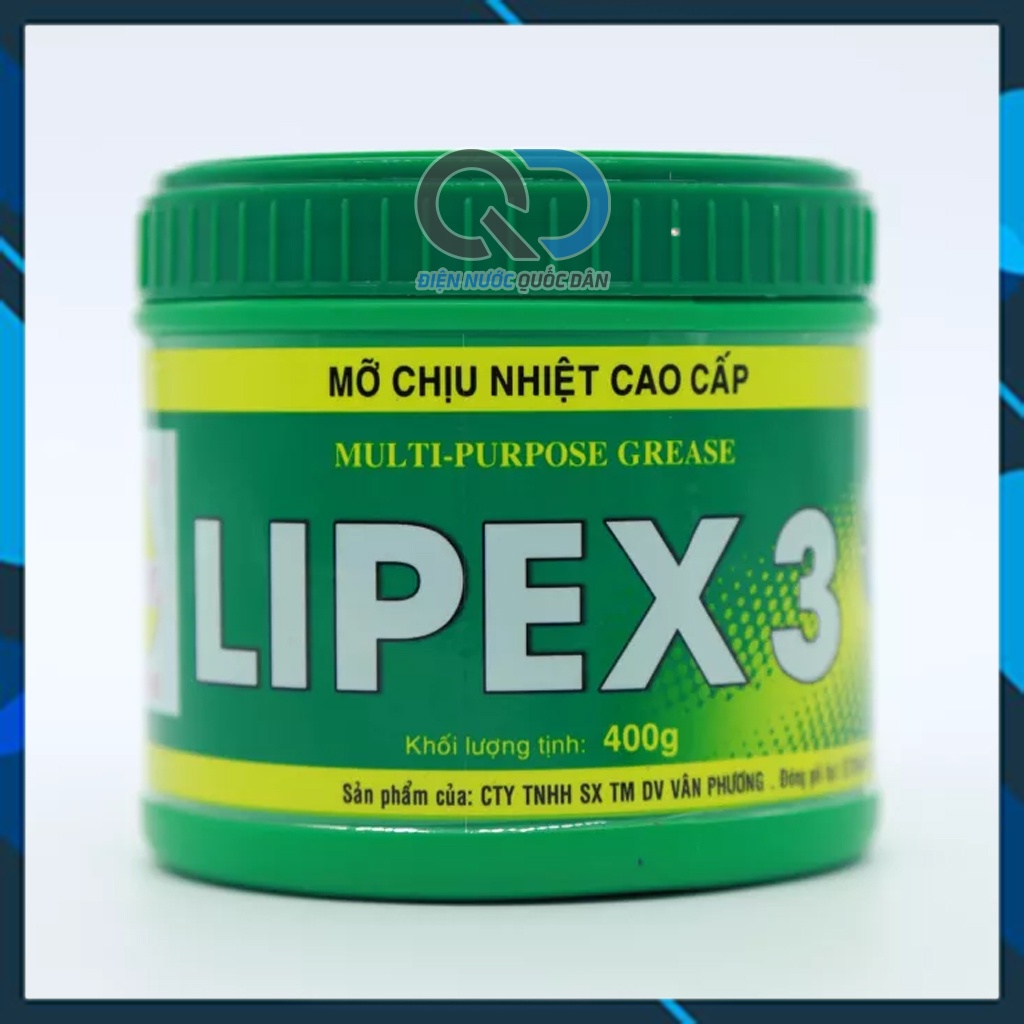 Mở Bò Chịu Nhiệt - Mở Bò Bôi Trơn Cao Cấp LIPEX 3 400g | Shopee Việt Nam