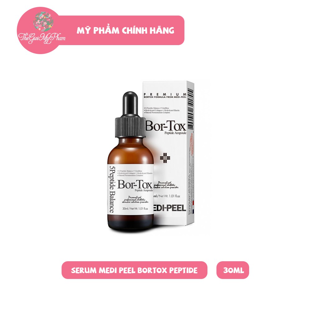Tinh Chất Chống Lão Hóa Căng Bóng Da Medi Peel Bortox Peptide Ampoule ...