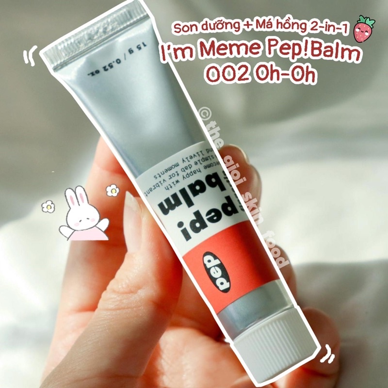 SON I’M MEME PEP BALM #002 OH- OH | Shopee Việt Nam