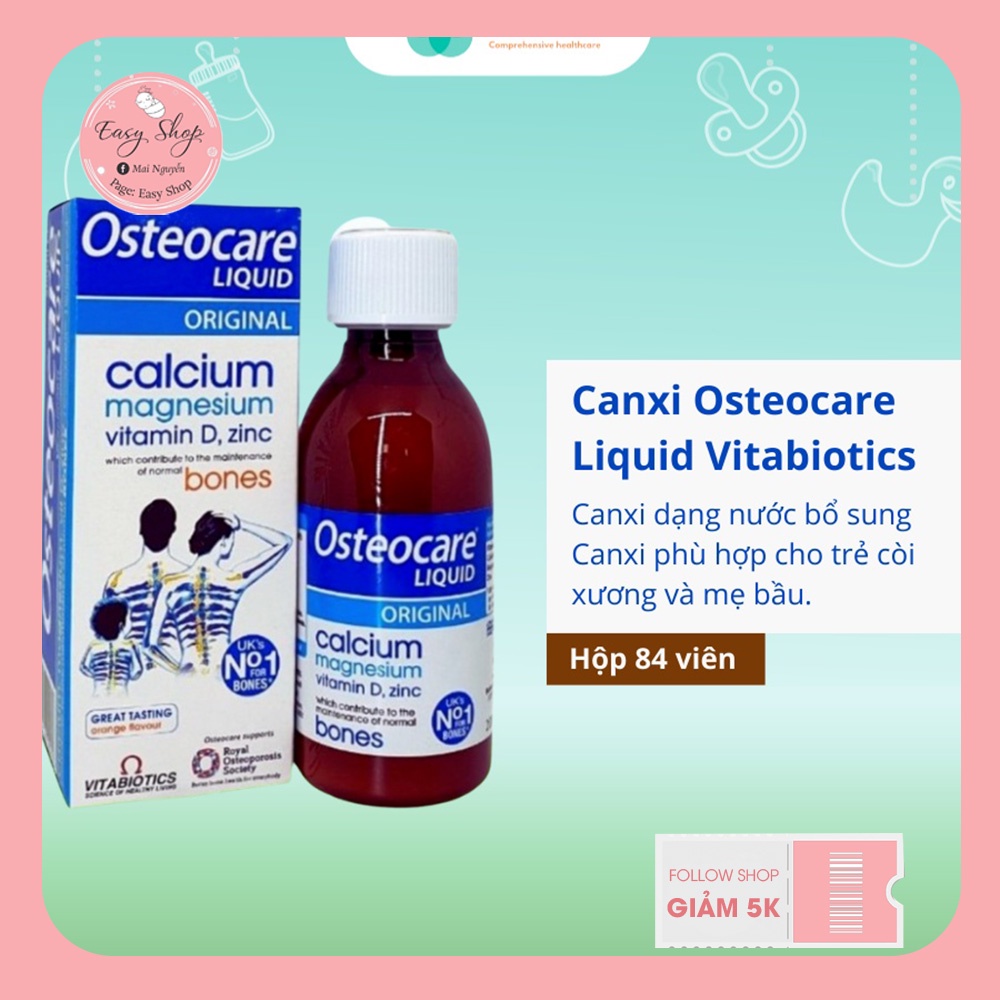 Siro Osteocare Liquid Original hỗ trợ giúp xương chắc khỏe chai 200ml | Shopee Việt Nam