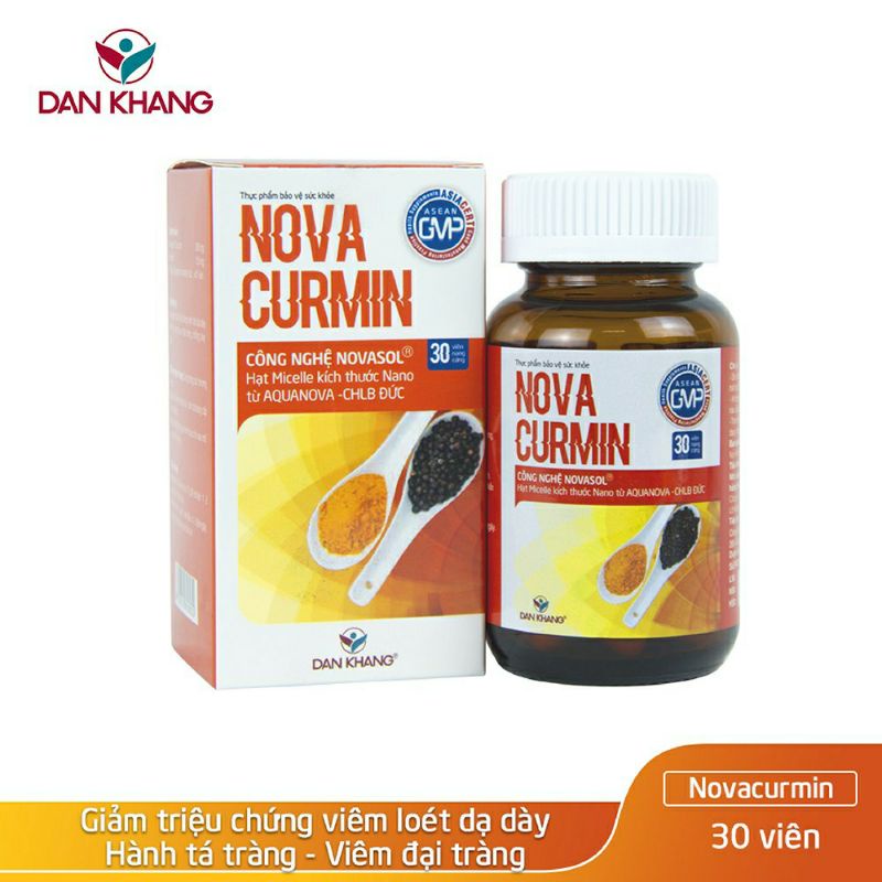 sale date 11-25 viên uống novacumin tinh chất nghệ hỗ trợ bảo vệ dạ dày ...