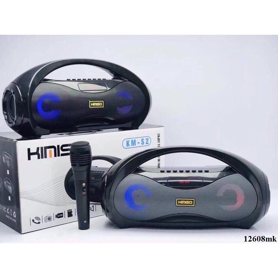 LOA KÈM MIC KIMISO S2 | Shopee Việt Nam
