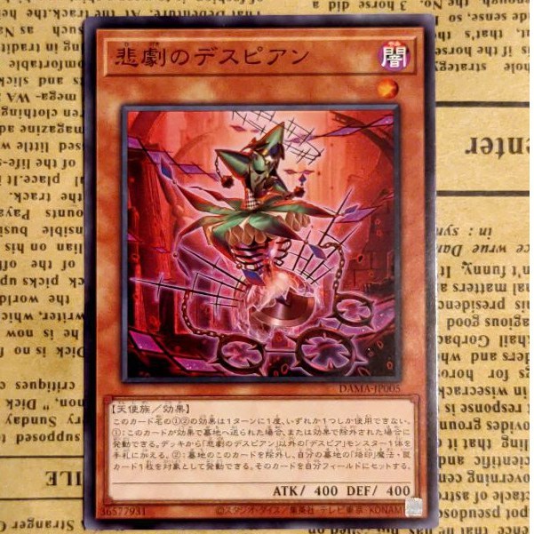 [ Đậu Phộng ] Thẻ Bài Mint90 OCG Despian of Tragedy - DAMA-JP005 - Common | Shopee Việt Nam
