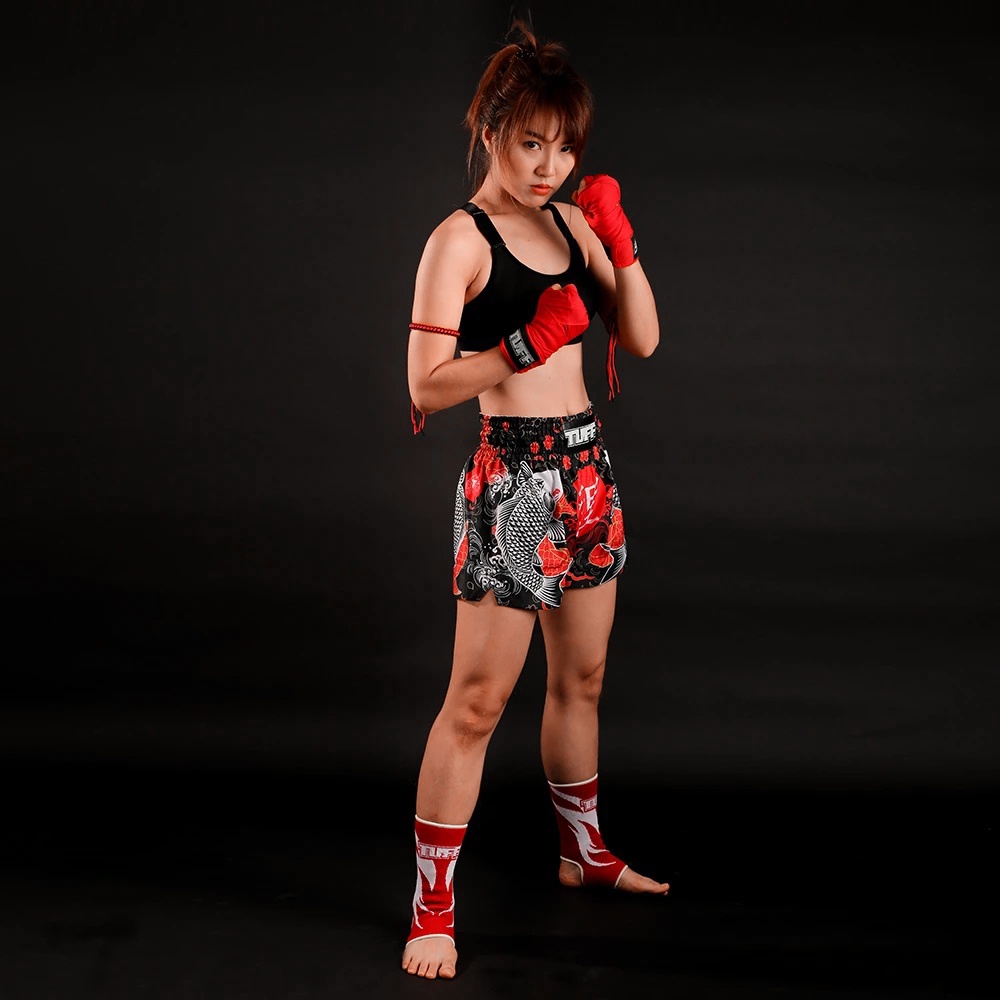 Quần Muay Thai Tuff Japanese Koi Fish - Black | Shopee Việt Nam
