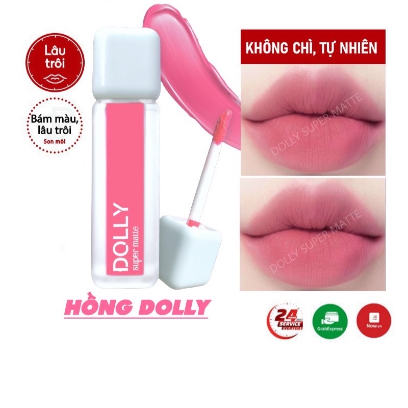 Son dolly DIAMOND son kem lì không trôi tặng 1 dưỡng môi khi mua 3 cây ...