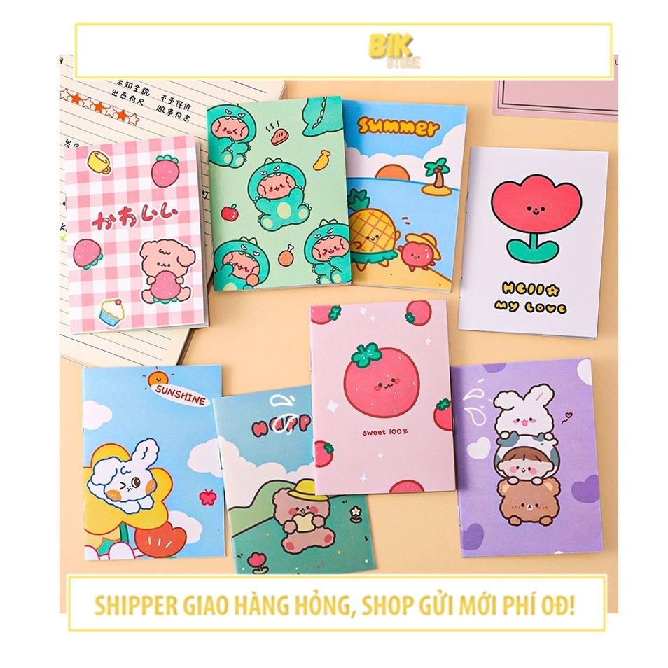 Sổ tay mini cute ghi chép dễ dàng - VPPSGC20 | Shopee Việt Nam