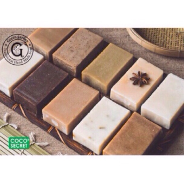 (2025) Combo 11 xà bông dừa coco secret đủ loại (~95gr-110gr /bánh ...