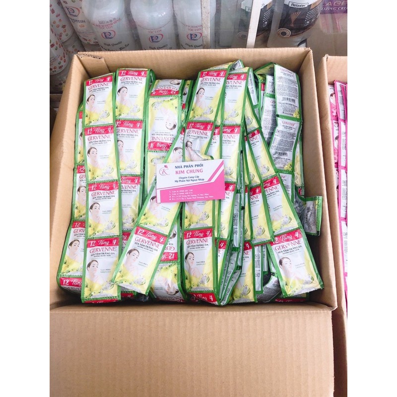 Dây Sữa Tắm Gerven (Hồng - Tím - Xanh Lá) | Shopee Việt Nam