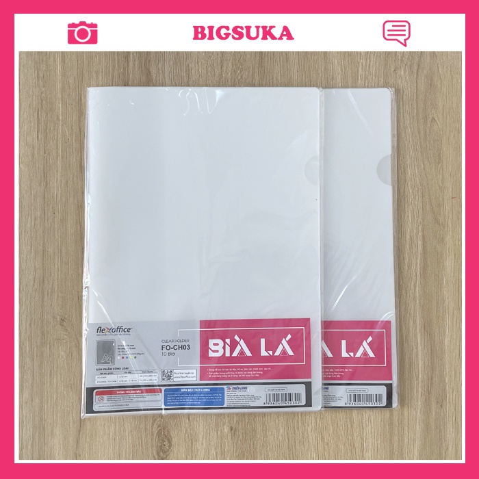 Bìa lá A4 Thiên Long [Xấp 10 bìa] File đựng hồ sơ BIGSUKA | Shopee Việt Nam