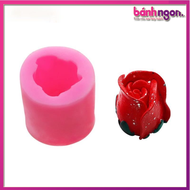 Khuôn Silicon 4D Hoa Hồng Búp Cao 5.5cm Làm Thạch,Đá,Kẹo | Shopee Việt Nam