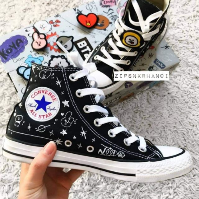 Converse BT21 cổ cao | Shopee Việt Nam