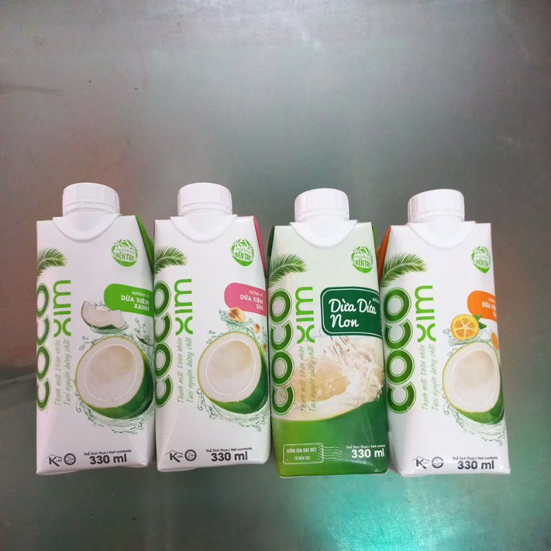 Nước dừa coco xim vị dứa non, xiêm sen, xiêm tắc 330ml | Shopee Việt Nam