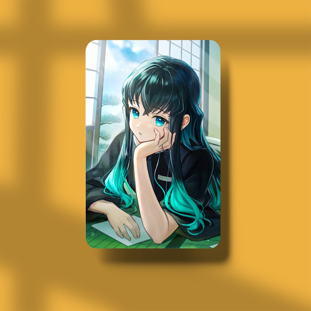 [ PHOTOCARD ] Thẻ Card Bo Góc Anime Muichiro Tokito Demon Slayer - Giấy ...
