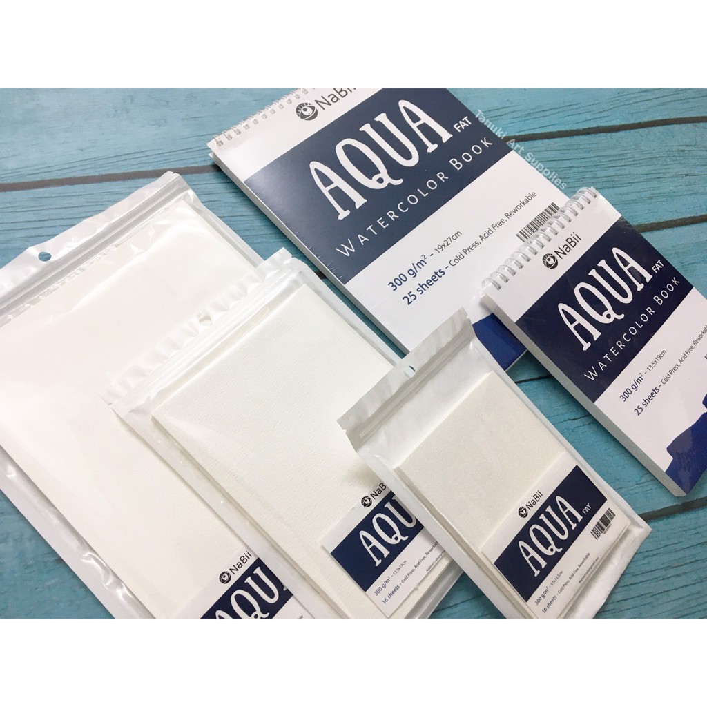 Giấy Canson NABII AQUA fat 300gsm - xấp 16 tờ (đủ size) | Shopee Việt Nam
