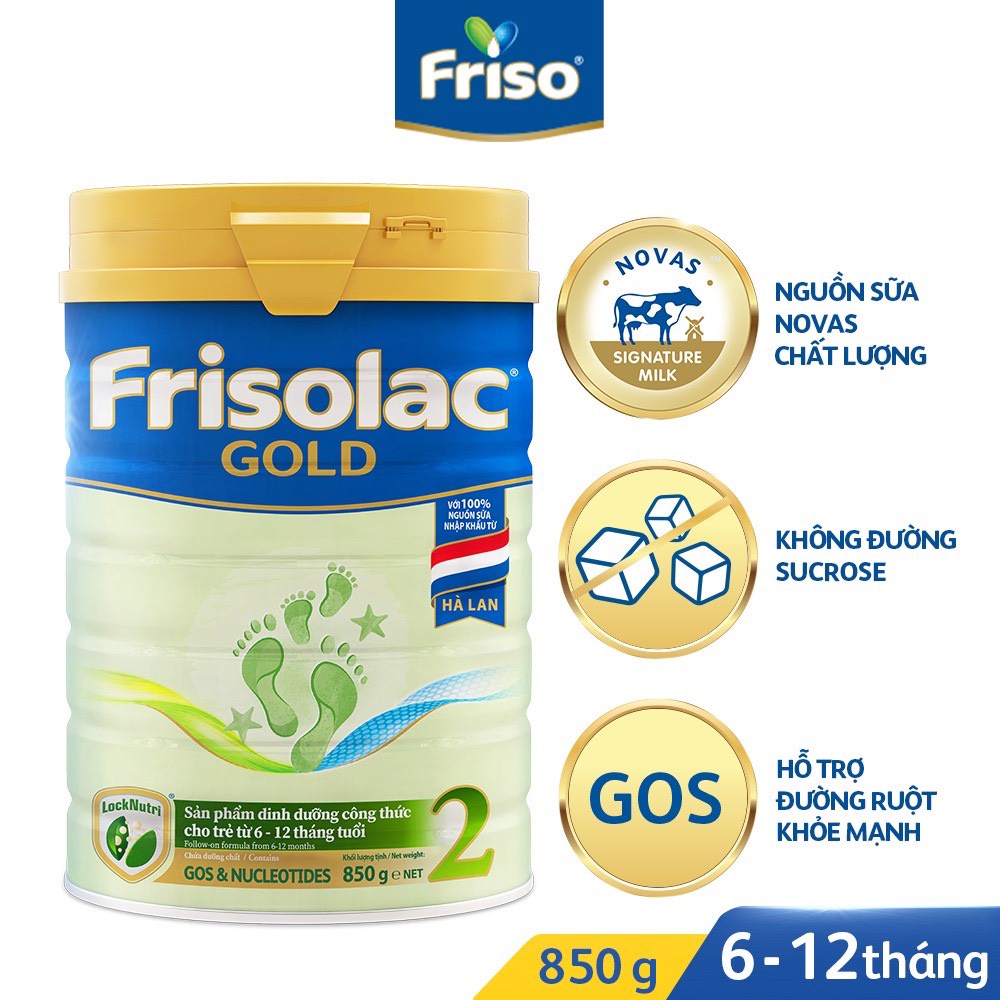 Sữa Bột Friso Gold 2 Dành cho trẻ từ 6 -12 tháng tuổi - Có giao hỏa tốc ...