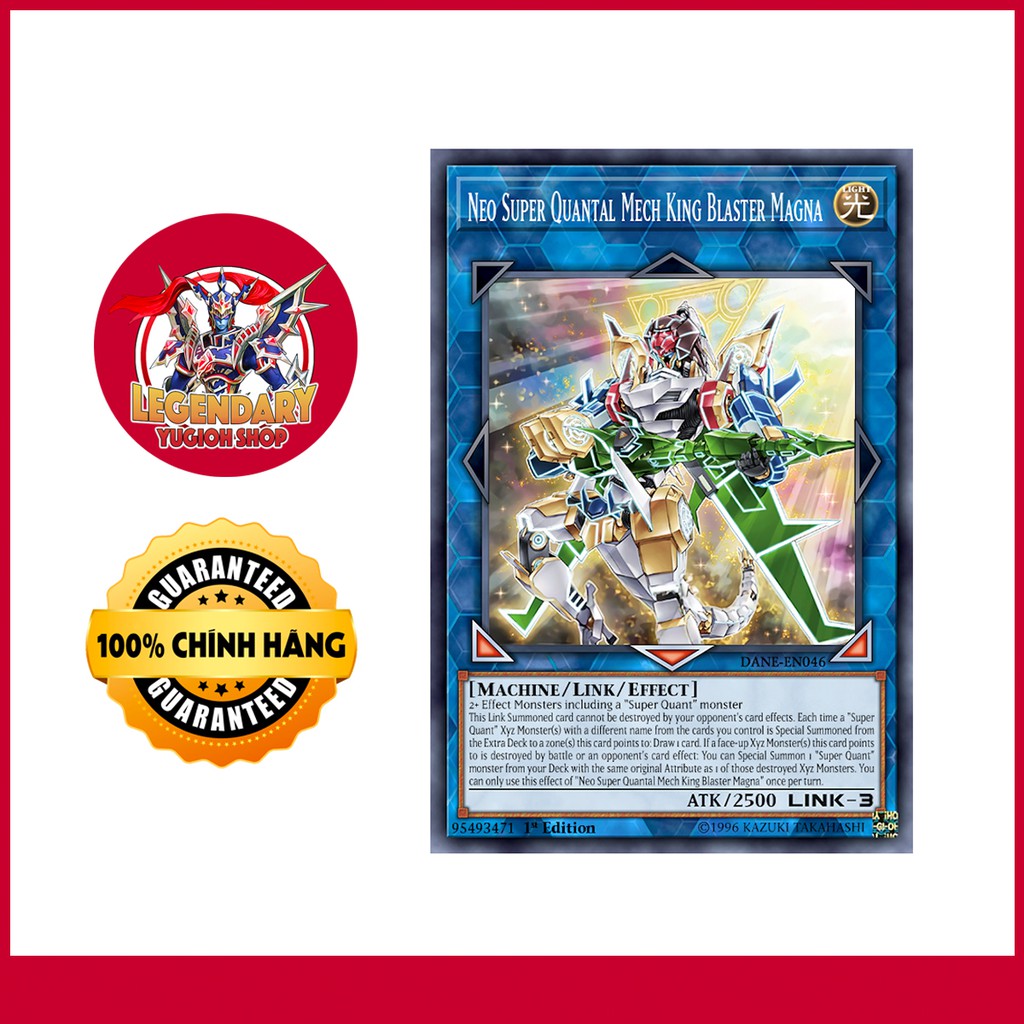 [Thẻ Bài Yugioh Chính Hãng] Neo Super Quantal Mech King Blaster Magna | Shopee Việt Nam