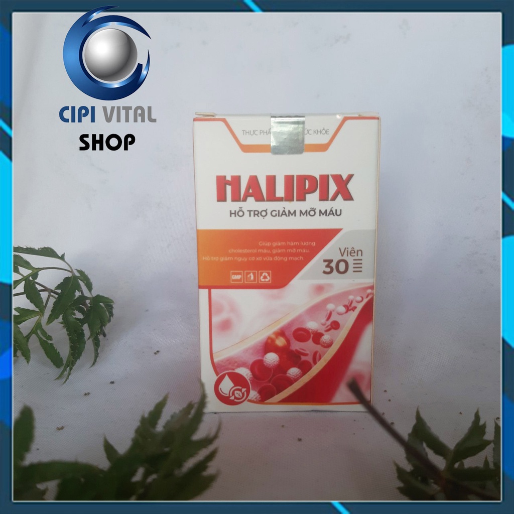 VIÊN UỐNG HALIPIX - Hỗ Trợ Giảm Mỡ Máu Cải Thiện Chỉ Số Cơ Thể Cân Bằng ...