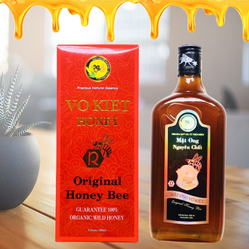 [CHÍNH HÃNG,TỰ CHỤP] HMật ông nguyên chất 600ml Võ Kiệt, có tác dụng rất tốt cho sức khỏe, giảm ...