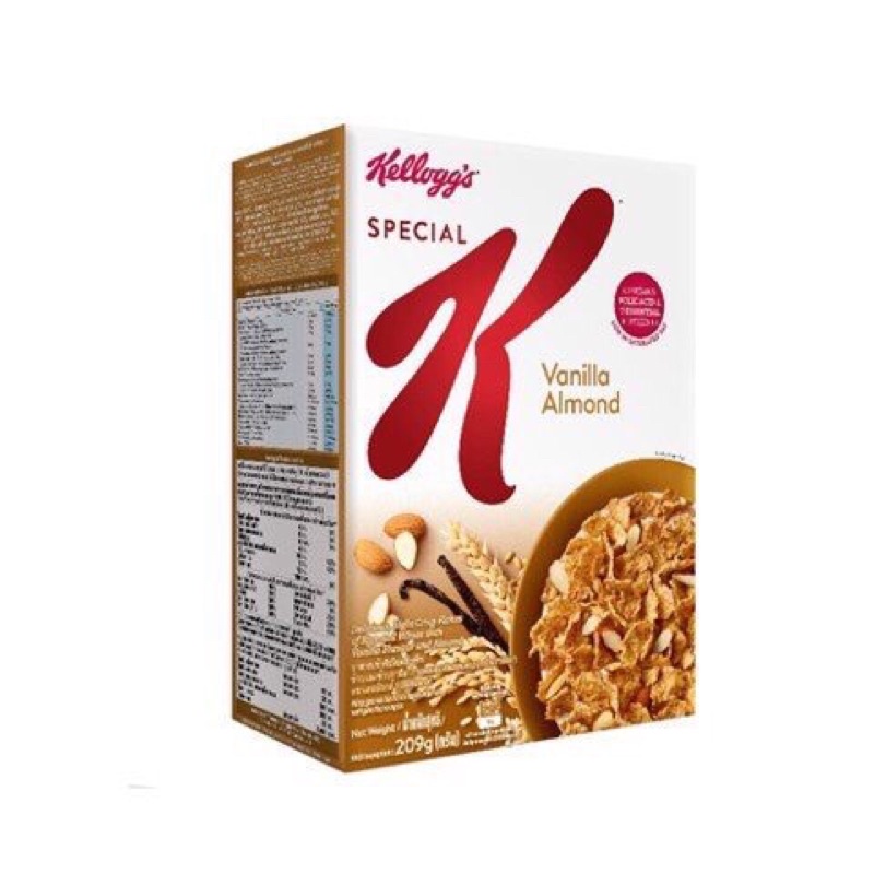 BÁNH/NGŨ CỐC KELLOGG'S SPECIAL K VANILLA ALMOND (HẠNH NHÂN) - Hộp 195g/385g | Shopee Việt Nam
