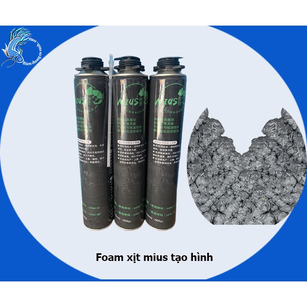 Foam mius bán cạn tạo bố cục cho hồ thủy sinh-Foam MIUS tạo bố cục ...