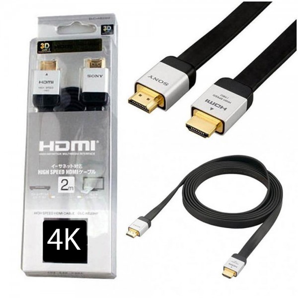 Cáp HDMI 2m Sony 4K loại xin chính hãng | Shopee Việt Nam