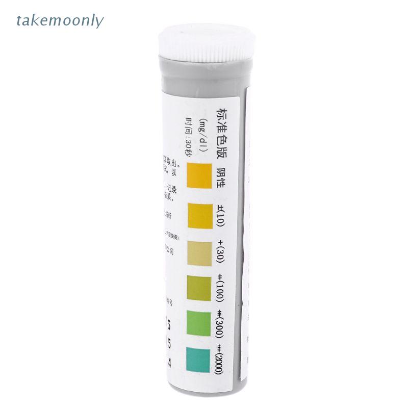 TAK 20Pcs Test Urine Protein Test Strips Kidney Urinary Tract Infection ...
