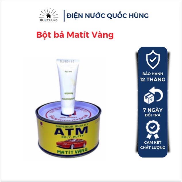 Bột bả Matít ,bột bả ATM nhập khẩu Thái Lan hộp 1kg + tặng kèm phụ gia 25g - Điện Nước Quốc Hùng ...