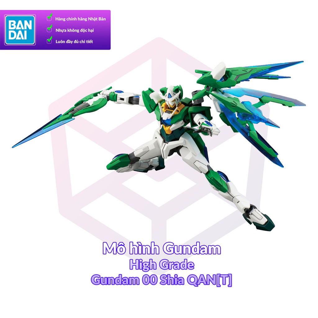 Mô Hình Gundam Bandai HG 049 Gundam 00 Shia Qan[T] 1/144 Build Fighters Try [GDB] [BHG] | Shopee ...