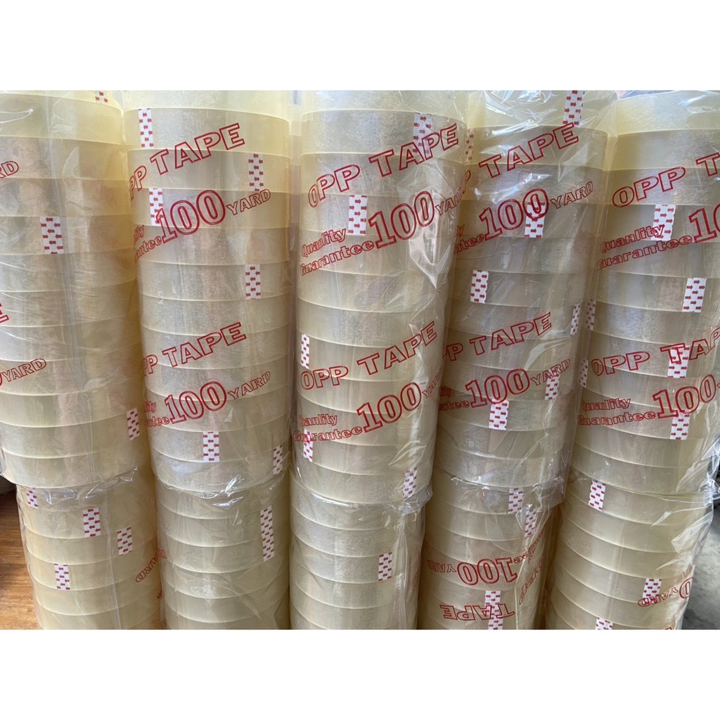 băng keo trong 1,2cm, 2,0cm, 2,4cm- 100Y 1kg 1 cây dùng dán quà độ dính cao dẻo dai. | Shopee ...