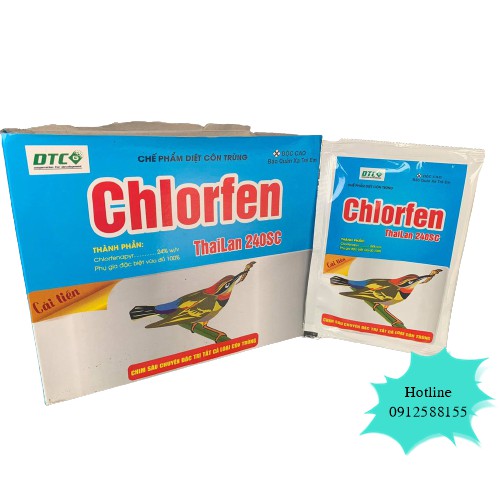 Chế Phẩm Diệt Côn Trùng Hại Cây Trồng Chlorfen ThaiLan 240SC - VTNN Bắc ...