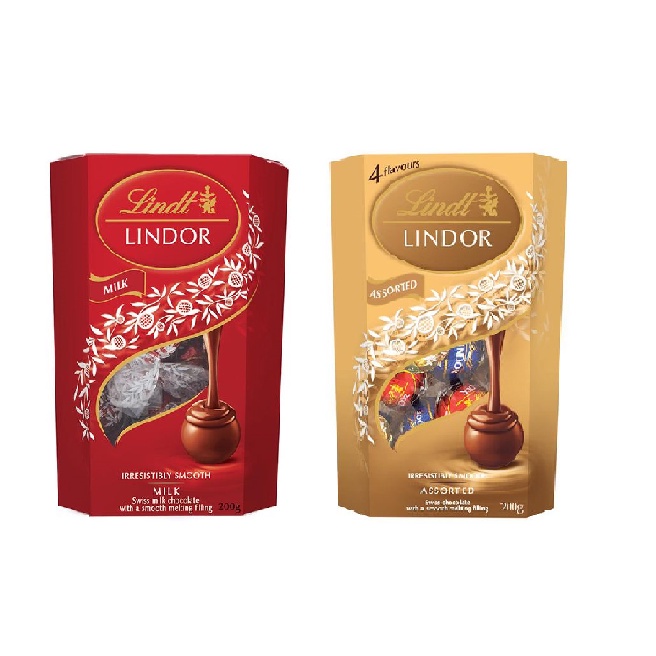 Socola Lindt Lindor hộp hinh trụ 200g | Shopee Việt Nam
