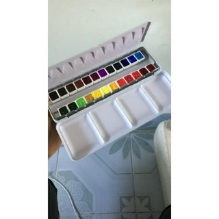 Màu nước Holbein Pocket set đặc biệt 12 Nanakami Yufushi Lemon Shigure ...