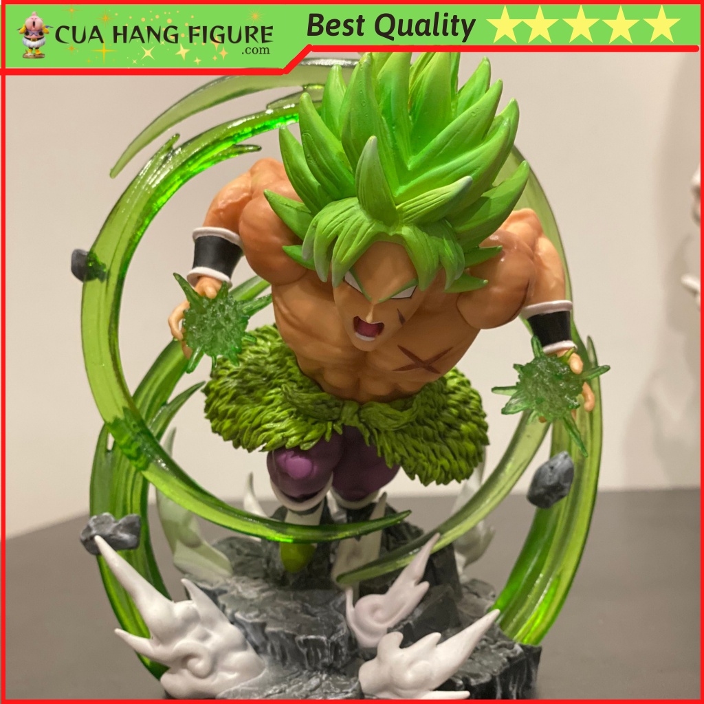 Mô hình nhân vật Broly wcf hào quang ánh sáng xanh mới nhất - Mô hình dragonball siêu đẹp ...