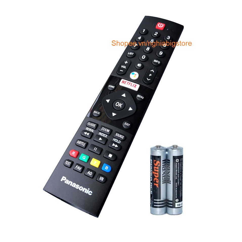 Remote Điều Khiển Tivi Panasonic Nhận Giọng Nói TV Thông Minh Android ...