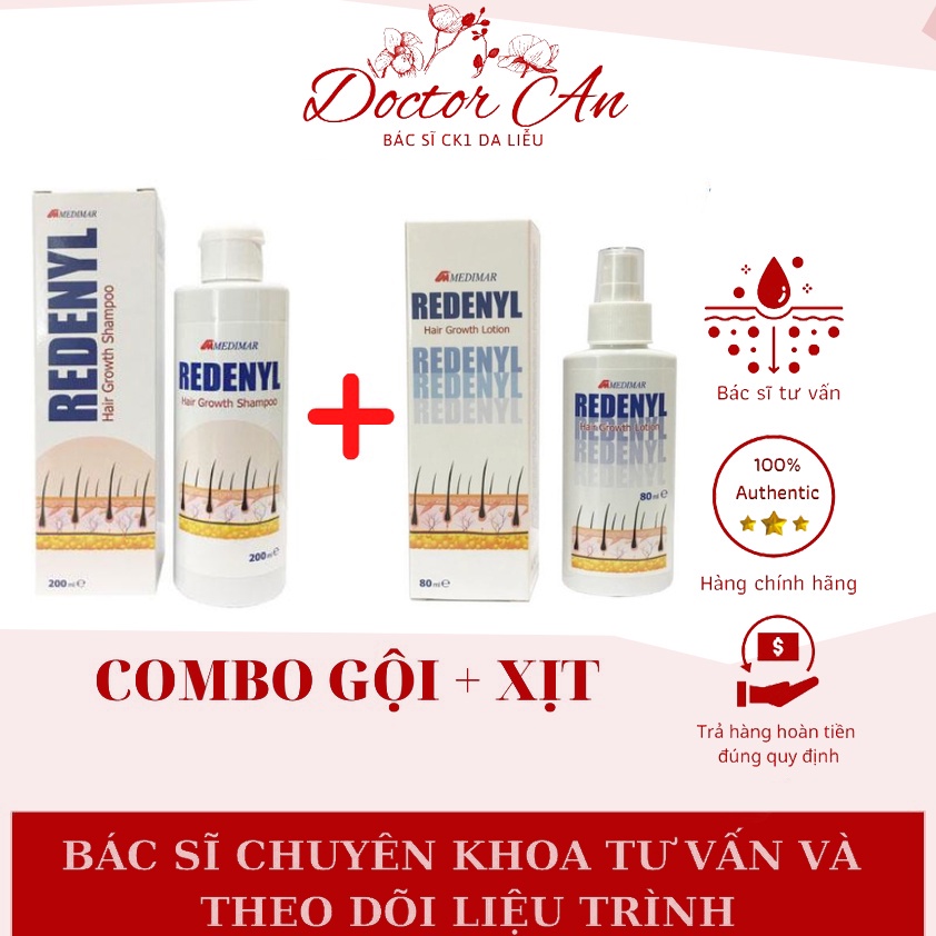 [CHÍNH HÃNG NHẬP KHẨU] DẦU GỘI REDENYL 200ML KÍCH THÍCH MỌC TÓC , NGĂN ...