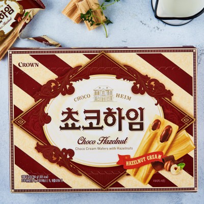 [CROWN] BÁNH XỐP CHOCO HEIM - [크라운] 쵸코하임 142G | Shopee Việt Nam