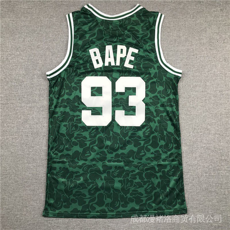 5 Kiểu Dáng】nba jersey Boston Celtics x BAPE no.93 Áo Bóng Rổ Màu Xanh ...