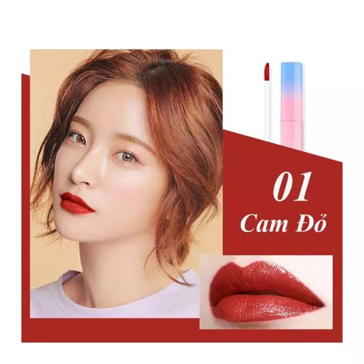 Son kem Lameila Velvet Lip Glaze LVG6 - A Son Velvet | Shopee Việt Nam