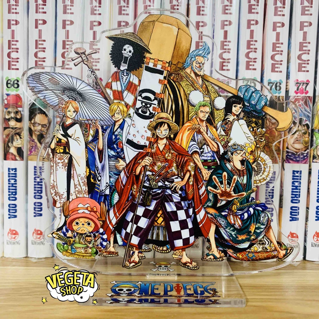 Mô Hình Tượng Standee Acrylic Mica 2 mặt - One Piece - Luffy Zoro Nami ...