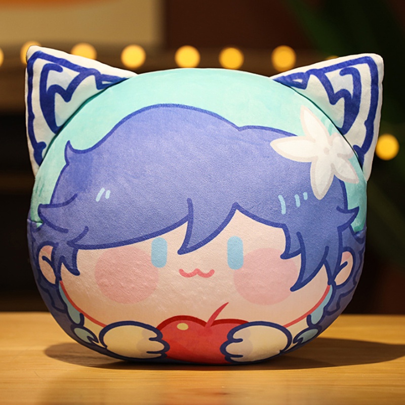30cm Genshin Paimon Plush Pillow Soft Toy Cushion Pillows Game ...