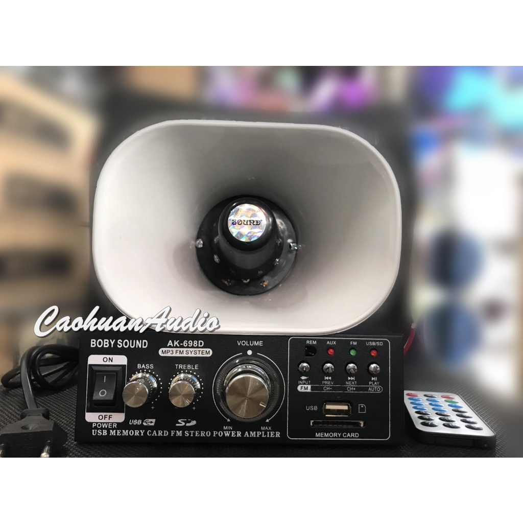 Combo Amply mini 12V có bluetooth và Loa Nén 10W | Shopee Việt Nam