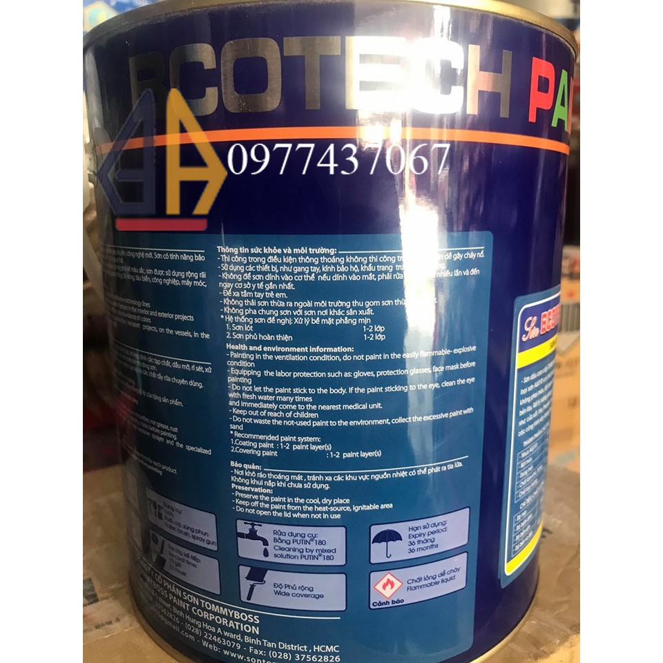 SƠN DẦU BCOTECH PAINT (TOMMYBOSS) | Shopee Việt Nam