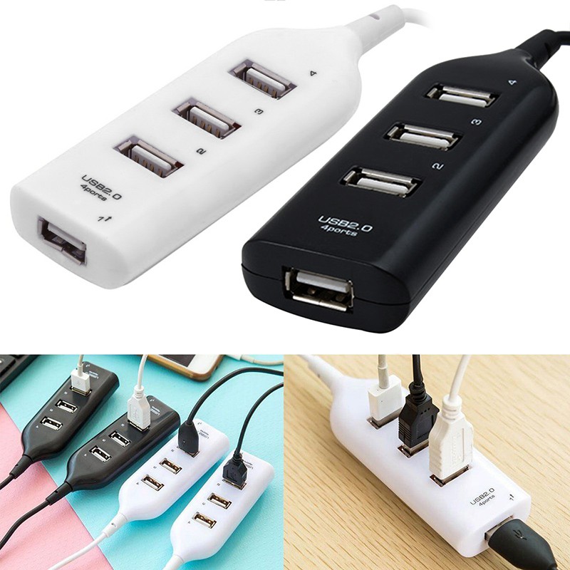 Micro USB Hub 2.0 Đa Cổng USB 4 Cổng Hub USB Tốc Độ Cao Hab Có Bật ...