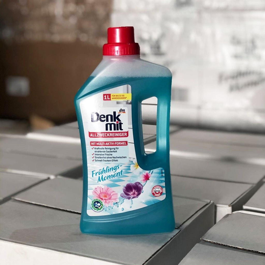 Nước lau sàn hương hoa Denkmit 1L | Shopee Việt Nam