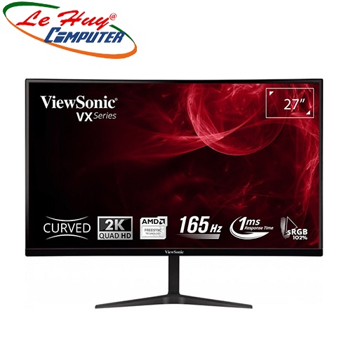 Màn hình máy tính cong Viewsonic VX2718-2KPC-MHD 27Inch 2K 165Hz 1ms | Shopee Việt Nam